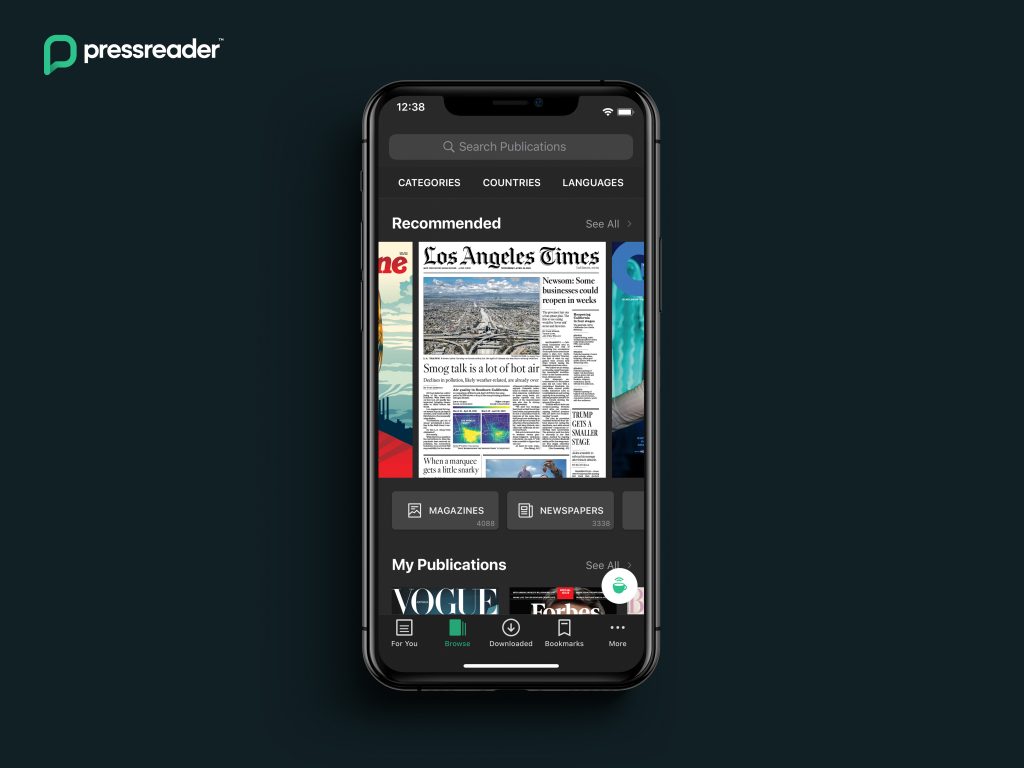 Newsroom - PressReader Business