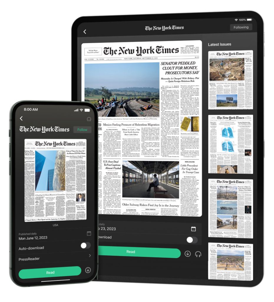 The New York Times on PressReader - PressReader Business