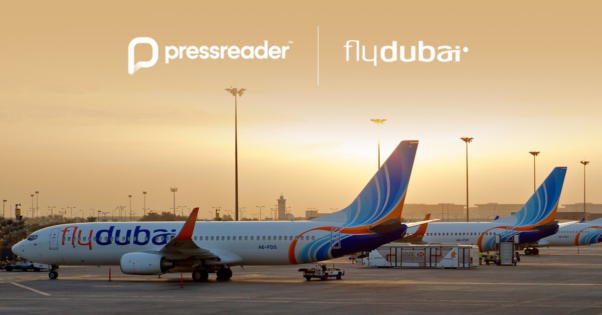flydubai announces partnership with PressReader