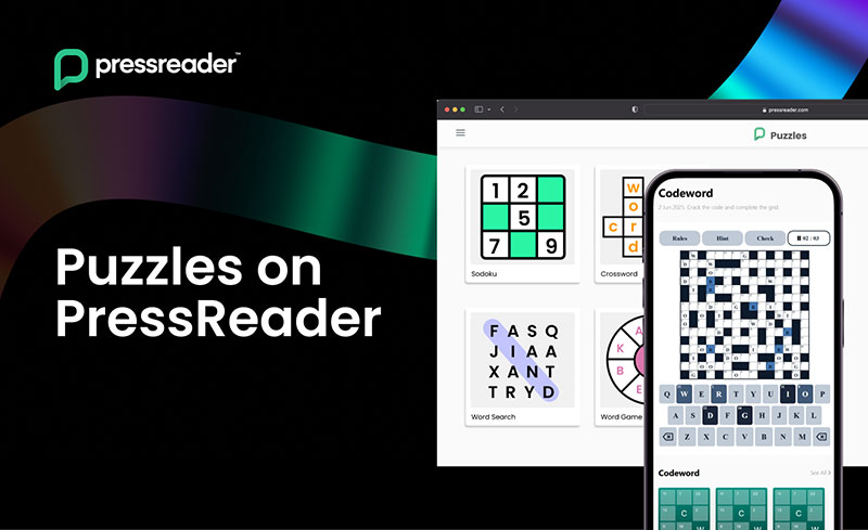 Puzzles on PressReader